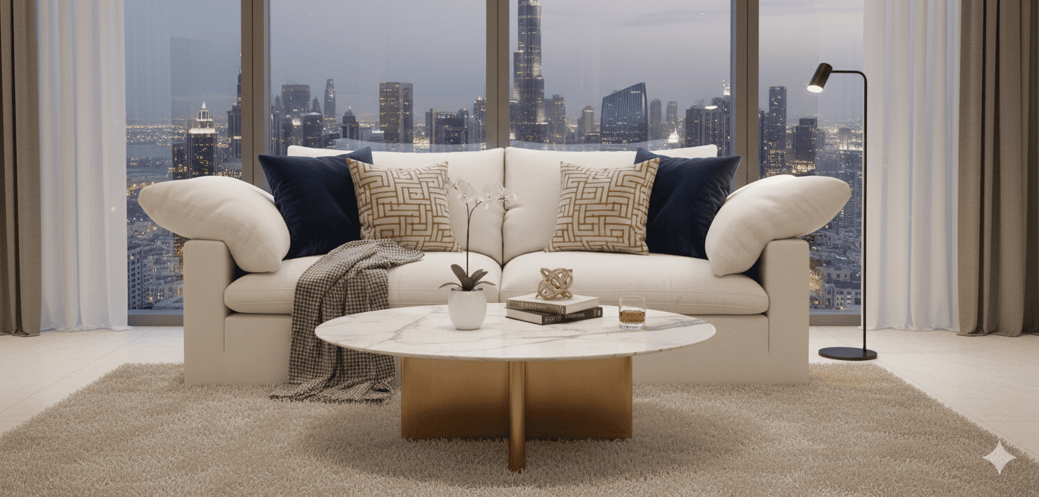 Special Offer: Dubai Feather Cloud Range – Honeypot Furniture UAE